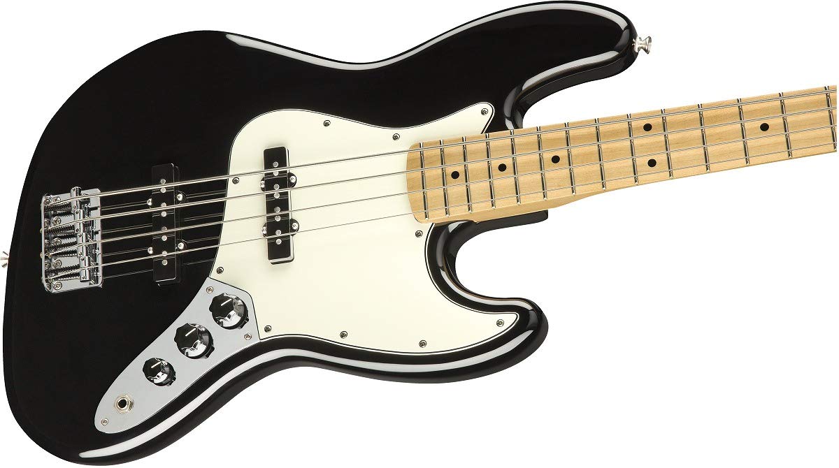 Fender Player Jazz Bass, Black, Maple Fingerboard