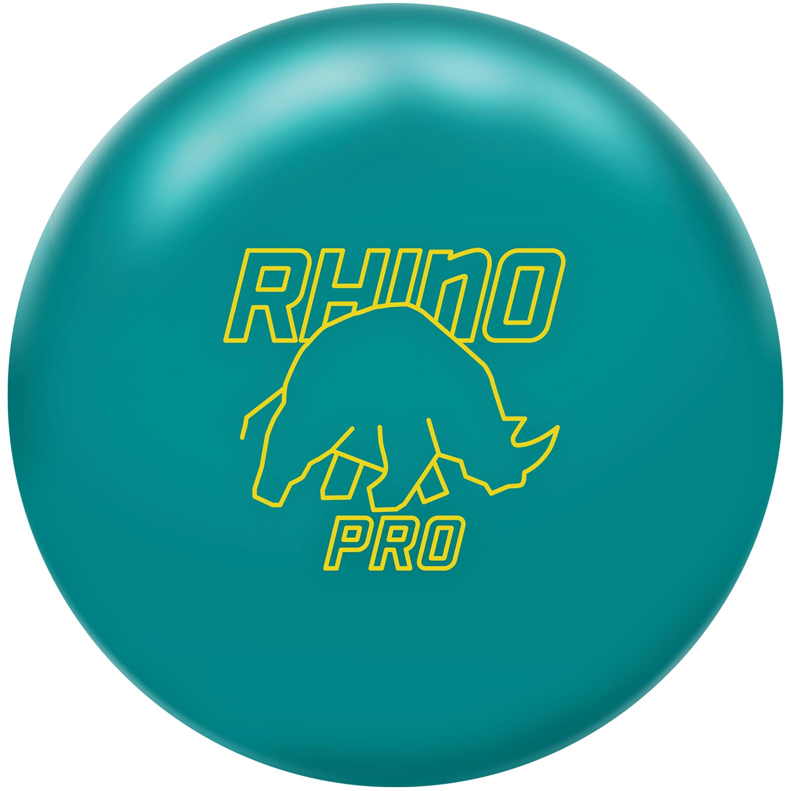 Brunswick Teal Rhino Pro Bowling Ball (13)