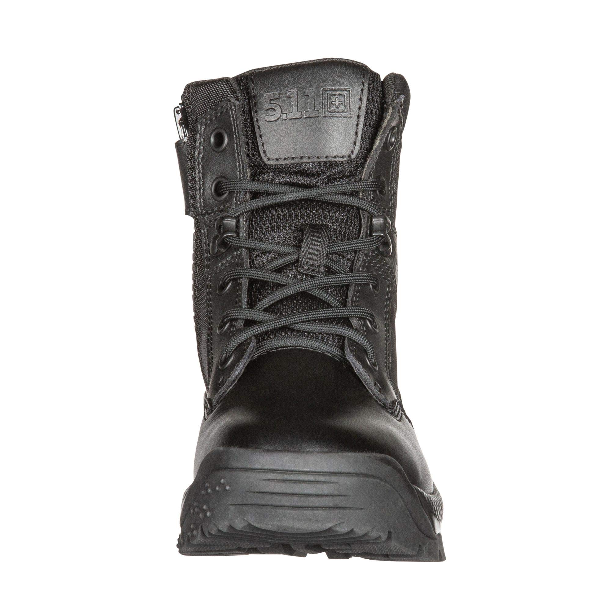 5.11 Tactical Men's ATAC 2.0 6" Side Zip Military Boot, Black, 9 Wide, Style 12394