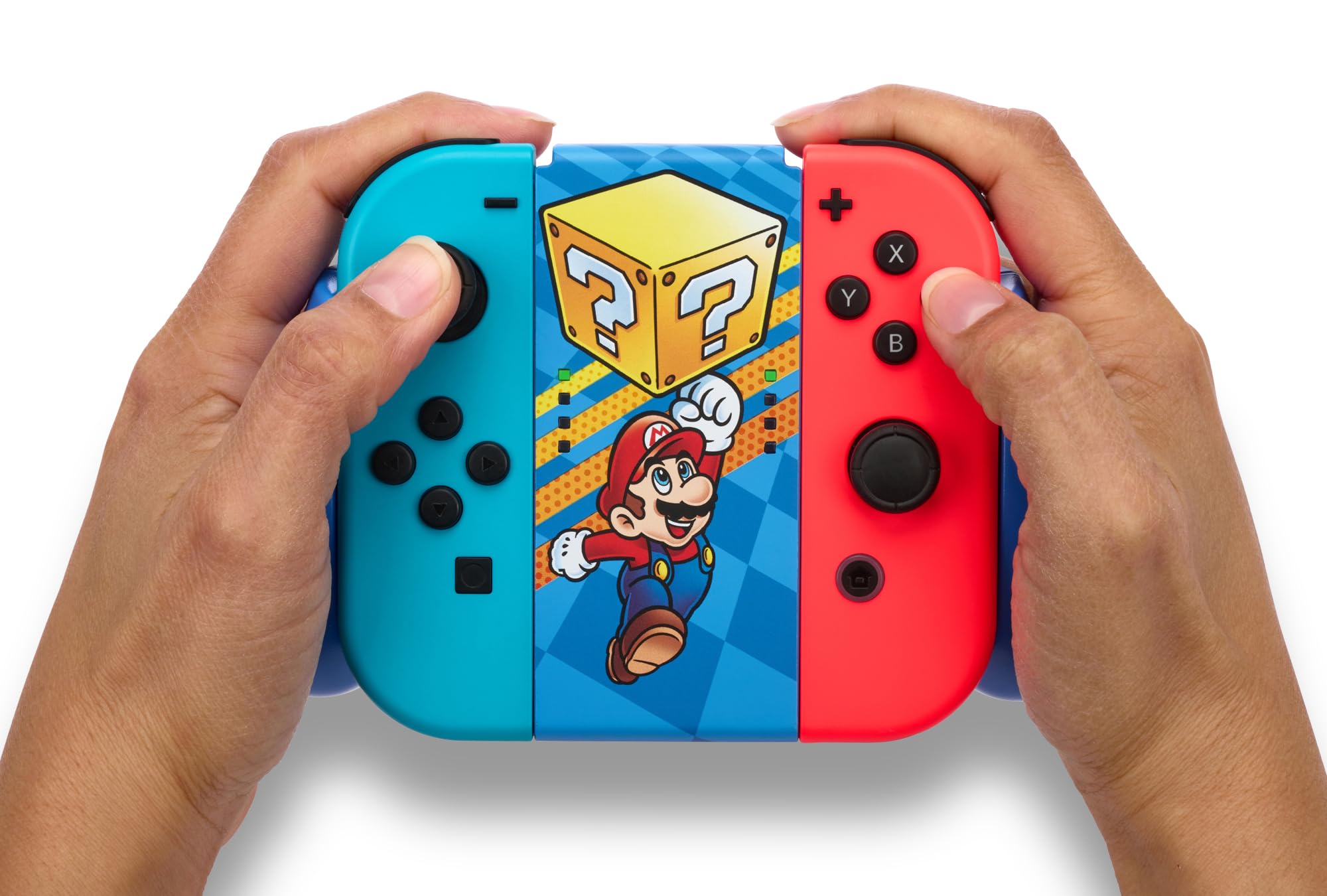 PowerA Joy-Con Comfort Grip for Nintendo Switch - Mystery Block Mario