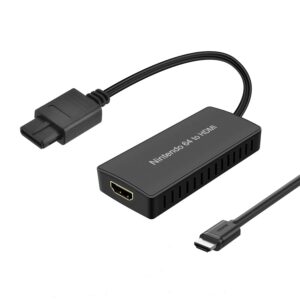 y.d.f n64 to hdmi converter, hd link cable for n64, nintendo 64 to hdmi compatible nintendo 64/ game cube/snes/sfc（plug and play, no power supply required.）