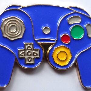 GaemCube - Video Game Controller - Enamel Pin