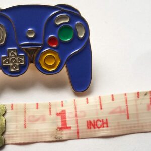 GaemCube - Video Game Controller - Enamel Pin