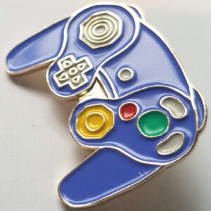 GaemCube - Video Game Controller - Enamel Pin