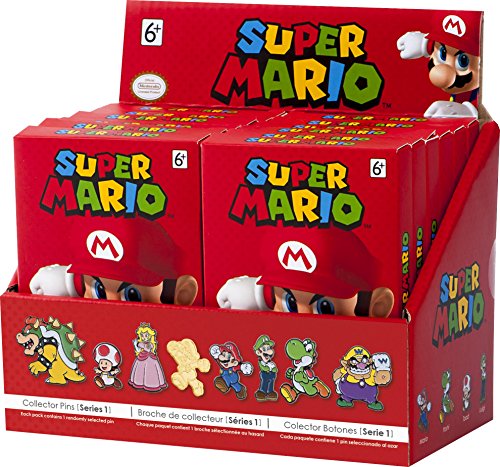 PowerA Super Mario Collector Pins: Series 1 - One Randomly Selected Pin