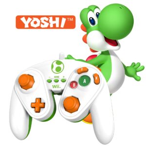 PDP Wired Fight Pad for Wii U - Yoshi