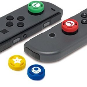 Silicone Non-Slip Cap Case Thumb Grips Cover Analog Thumb Stick Joystick Button Cap Handle Button Caps for Switch Joy-con (A) 1