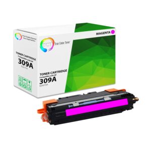 TCT Premium Compatible Toner Cartridge Replacement for HP 308A 309A Q2670A Q2671A Q2672A Q2673A works with HP Color LaserJet 3500 3500N 3550 3550N Printers (Black, Cyan, Magenta, Yellow) - 4 Pack