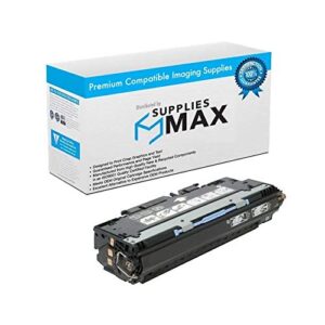 suppliesmax compatible replacement for verbatim 95347 black toner cartridge (6000 page yield) - replacement to hp q2670a / hp no. 308a