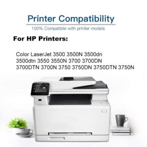 8-Pack (2BK+2C+2Y+2M) Compatible High Yield 308A 309A (Q2670A Q2671A Q2672A Q2673A) Printer Toner Cartridge use for HP 3500 3500DN 3500DTN 3550 3550N 3700 3700DN Printers