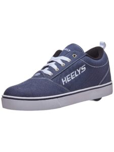 heelys pro 20 navy/white 1 little kid m