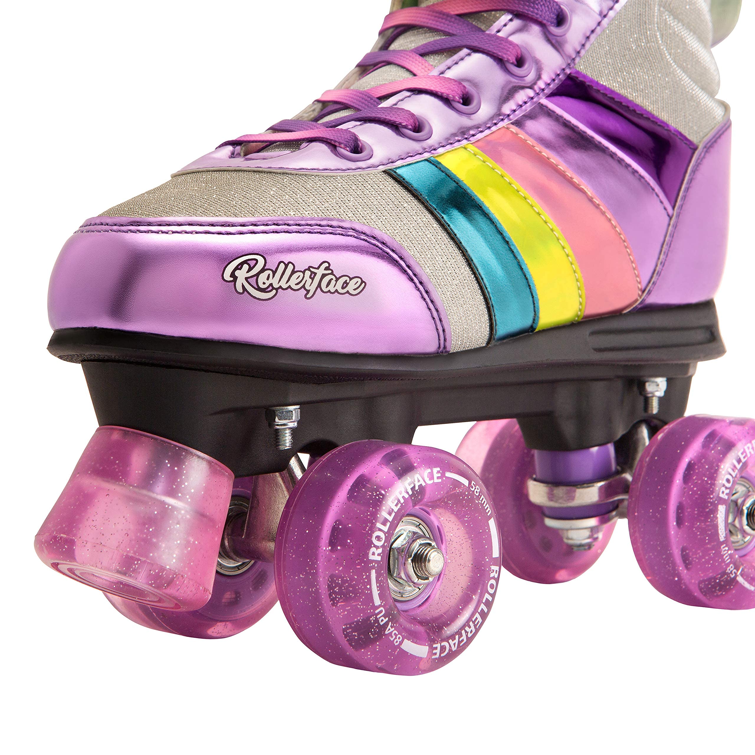 Rollerface HipSkates Glitter, Women’s Outdoor Roller Skates