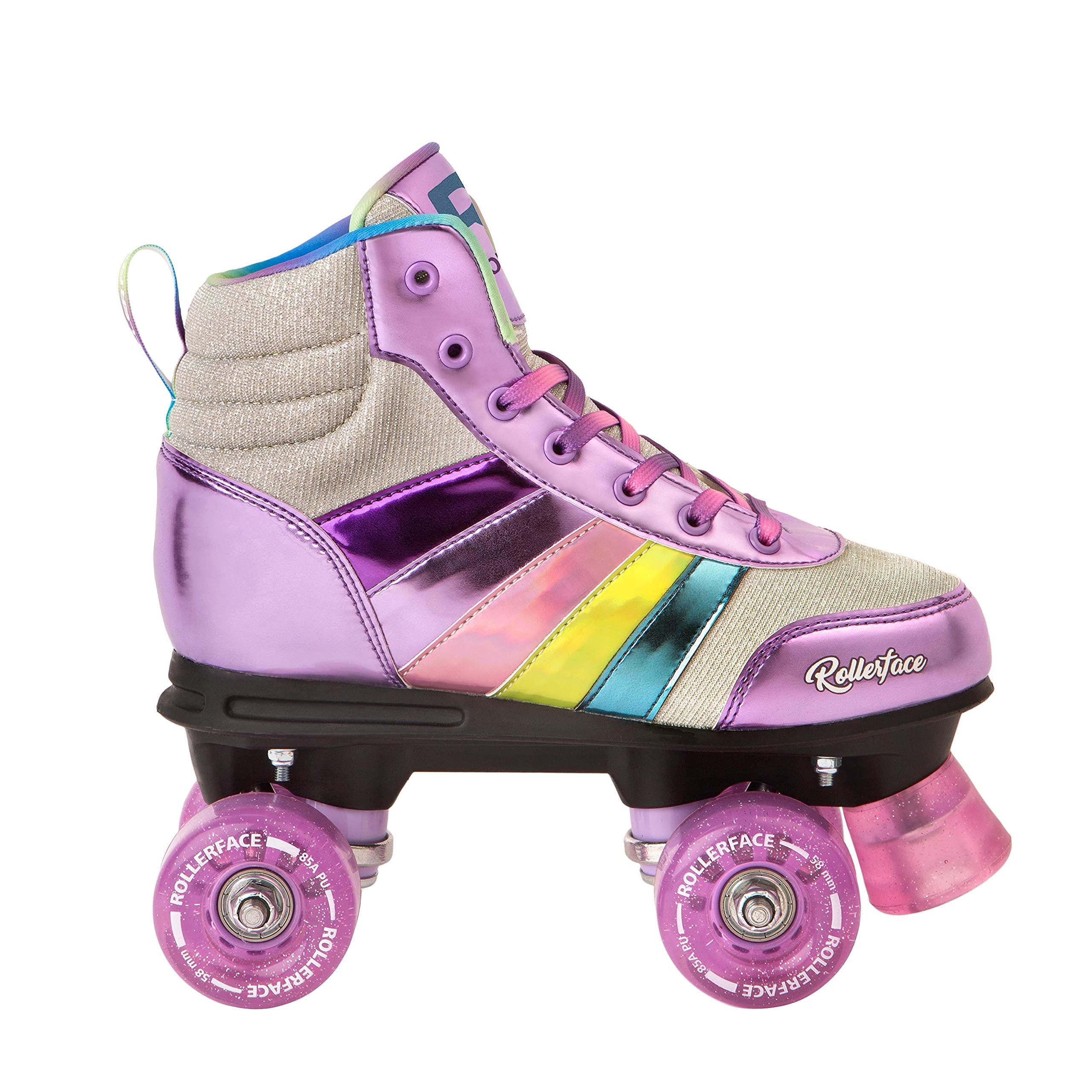 Rollerface HipSkates Glitter, Women’s Outdoor Roller Skates