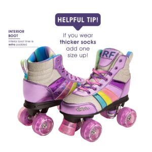 Rollerface HipSkates Glitter, Women’s Outdoor Roller Skates