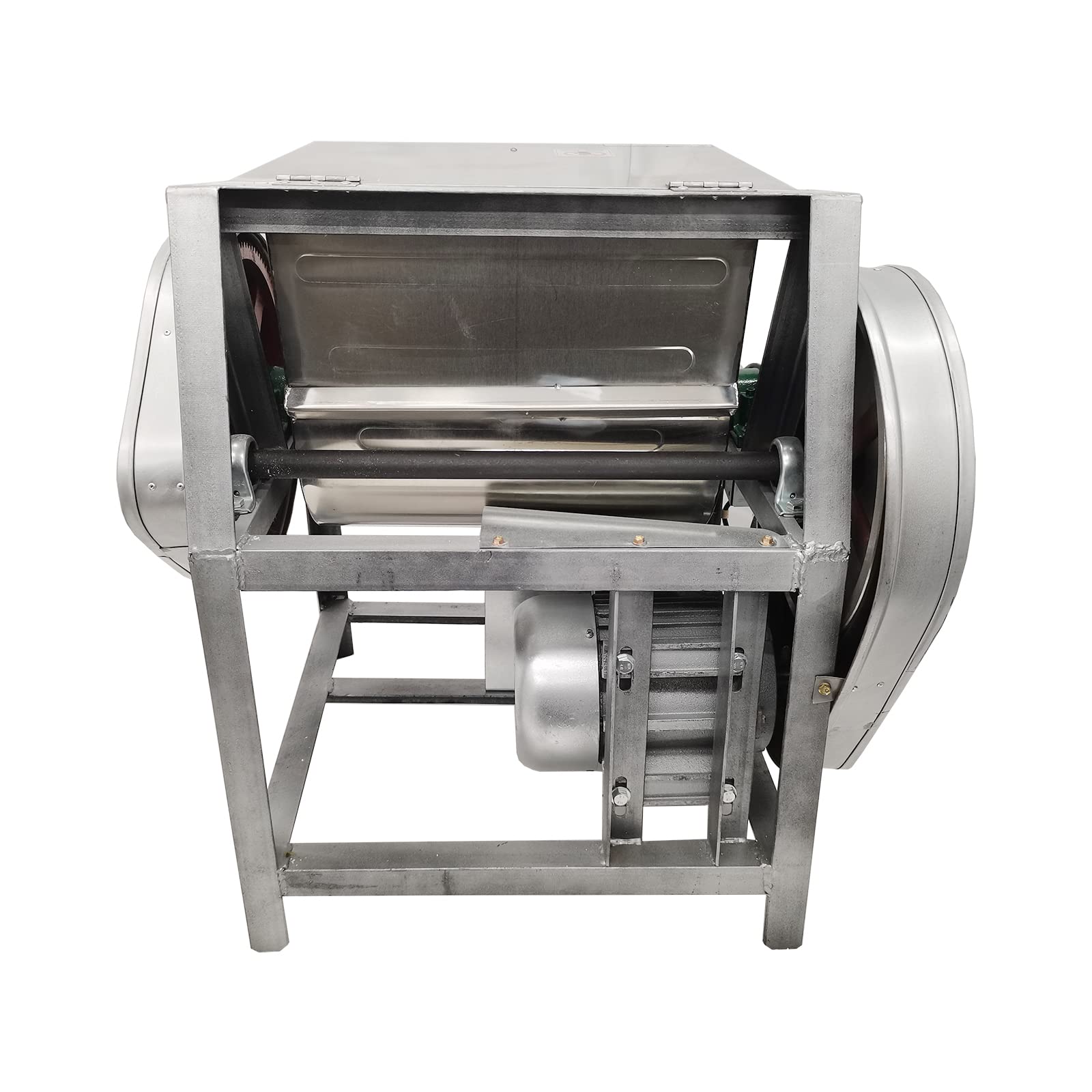 TECHTONGDA Commercial Dough Mixer 15KG Electric Stand Mixer Dough Kneading Machine Heavy-Duty Pizza Dough Mixer with 15.5 x 12 x 14inch Bowl Size and 90 Degree Tilt for Schools Bakeries Pizzerias 110V