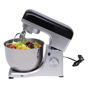 fermoirper stand mixer 4.8qt electric mixer for dough, salads, cream, and more 8 speeds tilt-head design stainless steel mixing bucket 1000w motor perfect for culinary enthusiasts and home baker