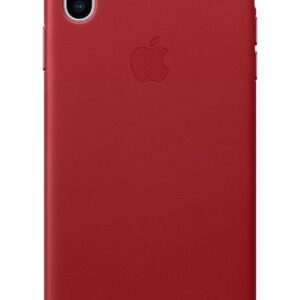 Apple iPhone Xs Max Leather Case - (PRODUCT) RED