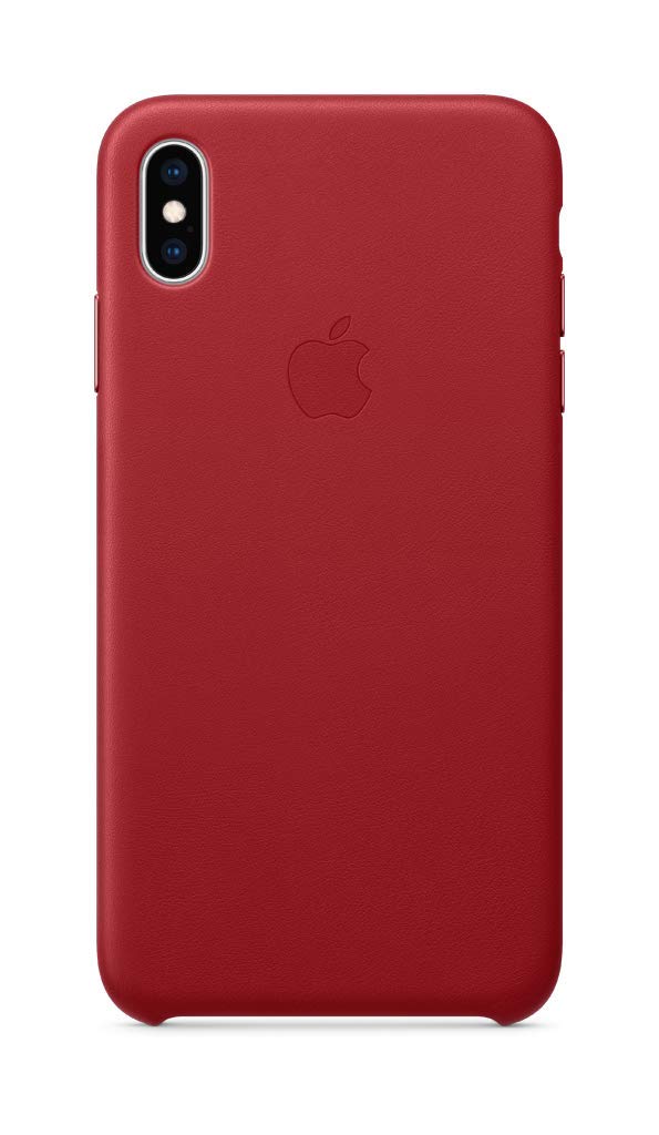 Apple iPhone Xs Max Leather Case - (PRODUCT) RED