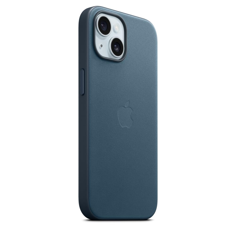 Apple iPhone 15 FineWoven Case with MagSafe - Pacific Blue