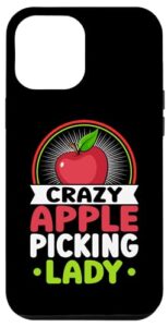 iphone 14 pro max apple picking lady & women apple picking day case