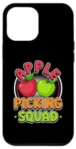 iphone 14 pro max apple picking squad & matching family apple picking day case