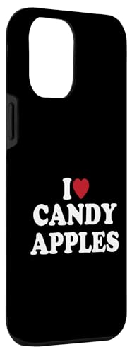 iPhone 14 Pro Max I Love Candy Apples, I Heart Candy Apples Case