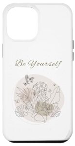 iphone 14 pro max be yourself cell phone case