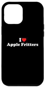 iphone 14 pro max i love apple fritters case