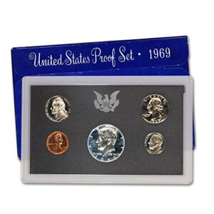 1969 s us proof set superb gem uncirculated