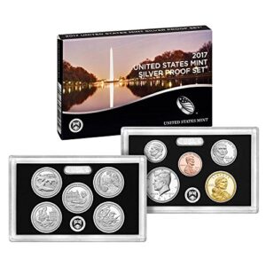 2017 s us mint silver proof set (17rh) ogp