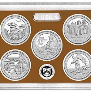 2016 S US Proof Set National Parks Quarters Comes in US Mint Packaging Proof