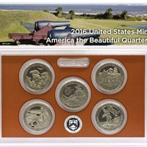 2016 S US Proof Set National Parks Quarters Comes in US Mint Packaging Proof