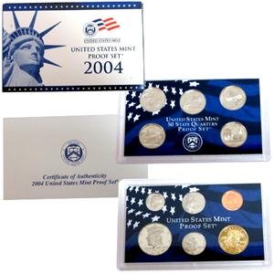 proof set in original box 2004 s 11 coin proof