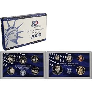 2000 s us proof set superb gem uncirculated