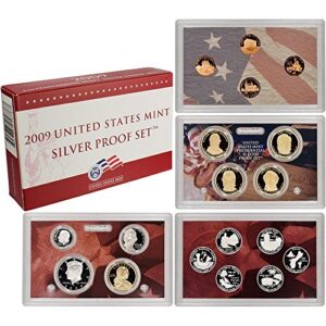 2009 s u.s. mint silver proof set - 18 coins - ogp superb gem uncirculated