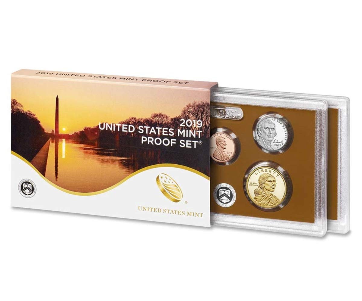 2019 S 10 Coin Clad Proof Set in OGP with CoA Proof