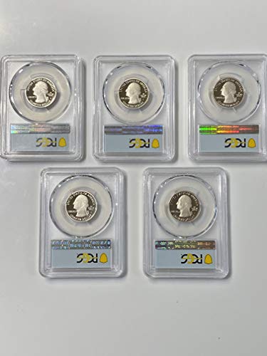 2020 S America The Beautiful 2020 PR-70 PCGS Quarter Proof Set First Day of Issue PR-70