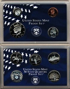 1999 s u.s. mint 9-coin clad proof set - ogp box & coa proof