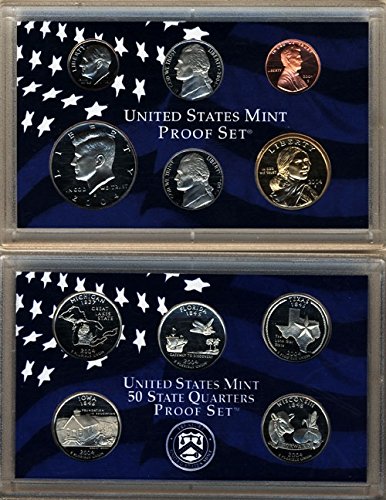 2004 S U.S. Mint 11 coin Clad Proof Set In OGP Proof