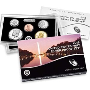 2018 S Silver Proof Set OGP