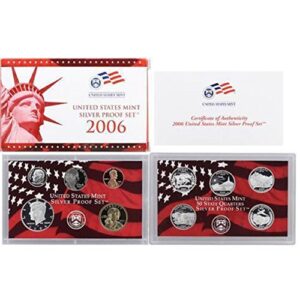 2006 s u.s. mint silver proof set - 10 coins - ogp superb gem uncirculated