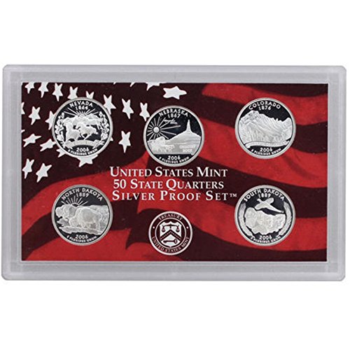 2006 S U.S. Mint Silver Proof Set - 10 Coins - OGP Superb Gem Uncirculated