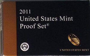 2011 s united states proof set in original government packaging proof