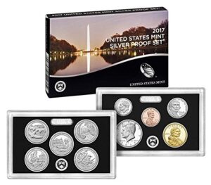 2017 s silver proof set 2017 silver proof set 10 coins complete with box and coa proof