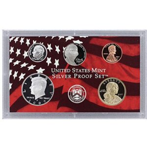 2007 s us mint silver partial proof set gem deep cameo