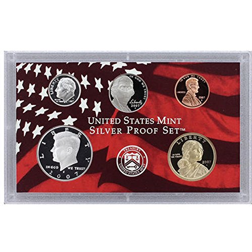 2007 S US Mint Silver Partial Proof Set Gem Deep Cameo