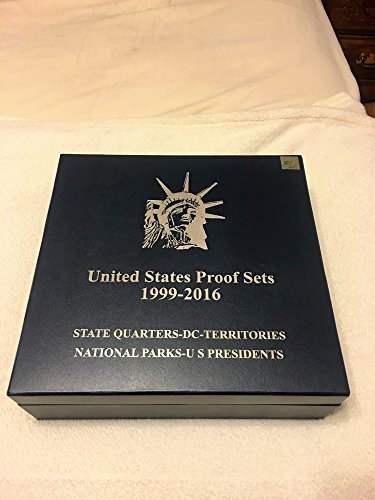 2016 S Proof Set Collection of US Mint Proof Sets 2016-1999 Total of 18 Sets Very Good