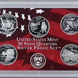 2002 S Silver US Proof Set 10 PC Coin set Proof