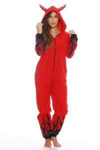 6258-xl just love adult onesie / onesies / pajamas,devilish