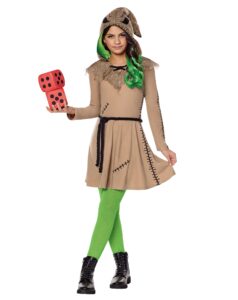 spirit halloween the nightmare before christmas kids oogie boogie dress costume - m | officially licensed | disney